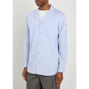 Moncler Notch Collar Long Sleeve Shirt
