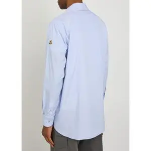 Moncler Notch Collar Long Sleeve Shirt