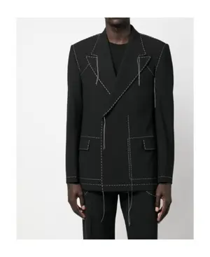 Off-White Stitch Tailored Double-breasted Blazer