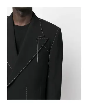 Off-White Stitch Tailored Double-breasted Blazer