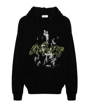 Off-White Script Mary Drawstring Hoodie