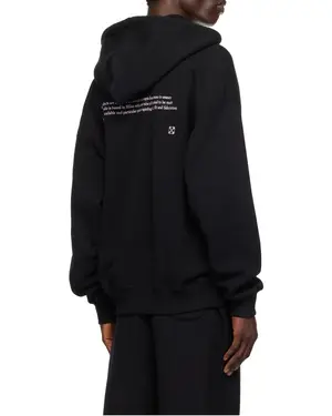 Off-White Script Mary Drawstring Hoodie