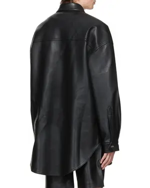 Nanushka Patch Pocket Long-sleeved Overshirt