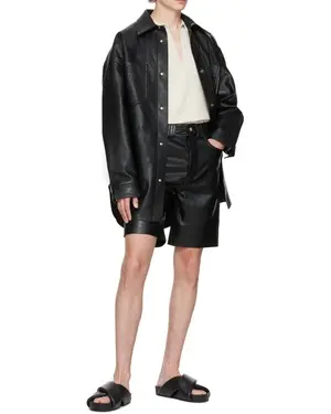 Nanushka Patch Pocket Long-sleeved Overshirt