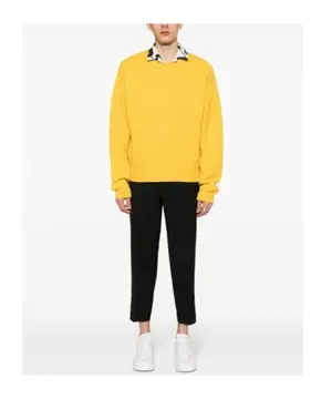 Neil Barrett Barrett Slim Regular Rise Metal Hem Adjuster Trousers