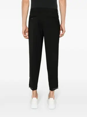 Neil Barrett Barrett Slim Regular Rise Metal Hem Adjuster Trousers