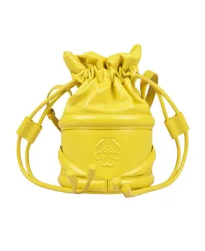 Alexander McQueen Soft Curve Drawstring Bucket Bag