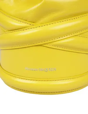 Alexander McQueen Soft Curve Drawstring Bucket Bag