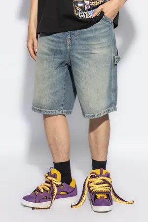 DIESEL® D-livery Mid-waisted Denim Shorts
