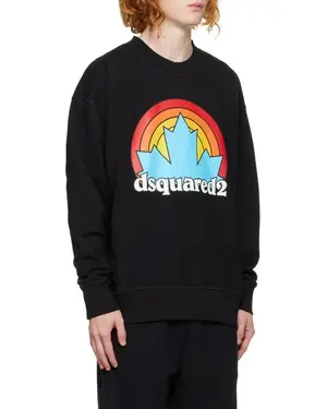 Dsquared2 Logo-printed Long-sleeved Sweatshirt