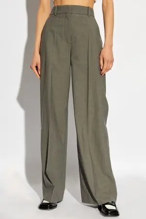 Kenzo Creased Wide-leg Trousers