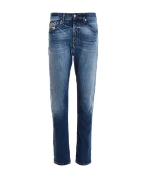 DIESEL® D-fining Stretch Tapered Jeans - Blue