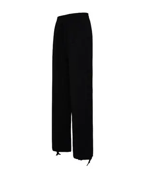 Off-White High Waisted Straight Leg Trousers