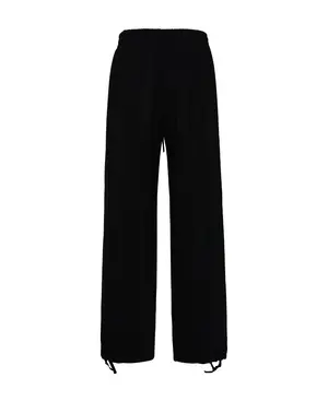 Off-White High Waisted Straight Leg Trousers