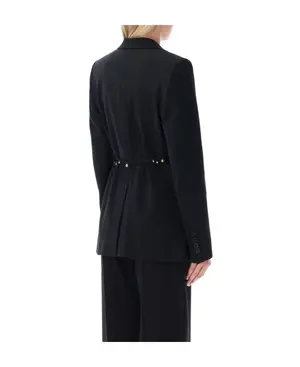 Stella McCartney Jewel-belt Single-breasted Blazer