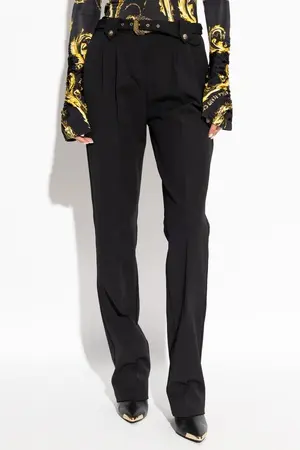 Versace Straight Leg Tailored Trousers