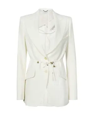 STELLA MCCARTNEY Belted Single-breasted Blazer