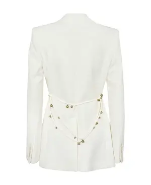 Stella McCartney Belted Single-breasted Blazer