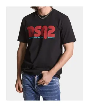 Dsquared2 Logo Printed Crewneck T-shirt