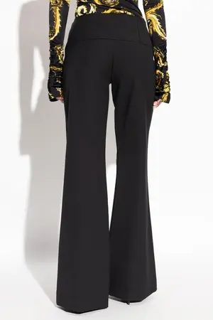 Versace Belted Wide-leg Pants