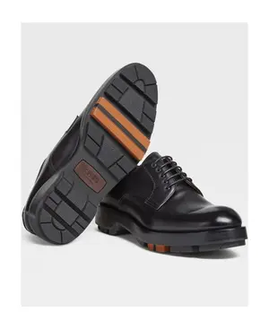 Zegna Chunky-sole Derby Shoes