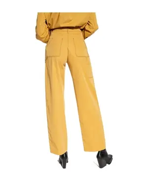 Stella McCartney High-waist Buckle Detailed Trousers