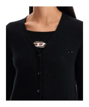 DIESEL® Button Knit Cardigan