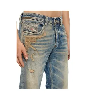 DIESEL® 1985 Larkee Distressed Straight Jeans