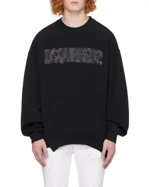 Dsquared2 Logo-print Sweatshirt - Black
