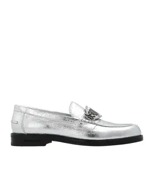 DSQUARED2 Dsquared2 Gothic Metallic Logo Plaque Loafers