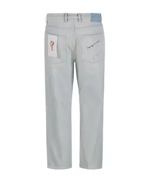 GOLDEN GOOSE Distressed Cropped Jeans