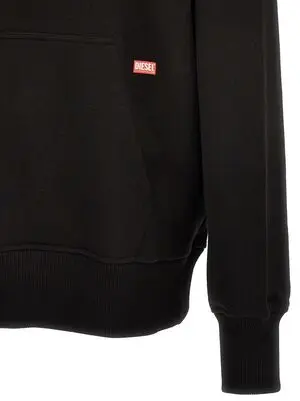 DIESEL® Graphic-printed Drawstring Hoodie