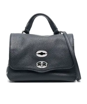 ZANELLATO Postina Daily Baby Leather Handbag - Blue