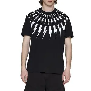 Neil Barrett Graphic-print Cotton T-shirt