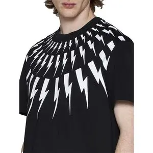 Neil Barrett Graphic-print Cotton T-shirt