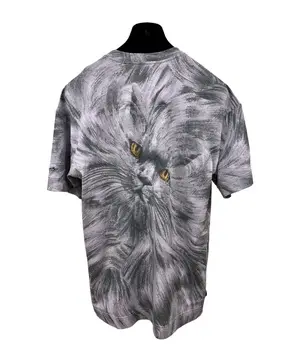 Givenchy Printed Cat T-shirt In Cotton