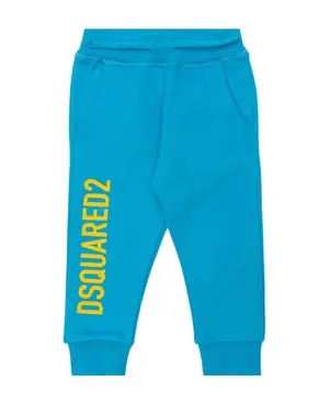 Dsquared2 Logo-print Cotton Track Trousers - Blue