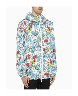 Dsquared2 Smurf-print Hooded Jacket