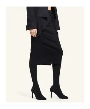 COURREGES Draped Denim Skirt