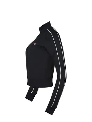 DIESEL® F-jamila-piping-d Zipped Sweatshirt