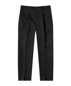 Fear Of God Pleated Tapered Leg Trousers - Black
