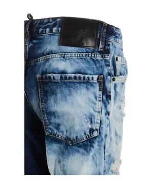 Dsquared2 Washed-denim Straight-leg Jeans