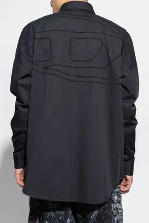 DIESEL® S Limo Logo Detailed Shirt