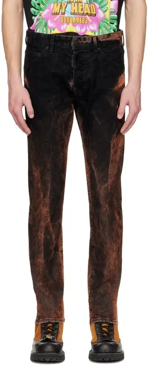 Dsquared2 Rust Velvet Cool Guy Jeans