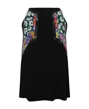 Stella McCartney Floral Panel Midi Skirt
