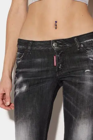 Dsquared2 Jennifer Distressed Skinny Jeans