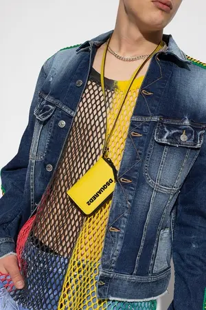 Dsquared2 Logo Lettering Zipped Wallet