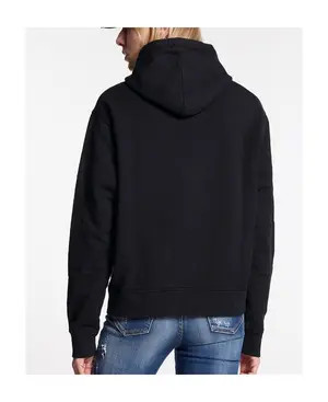Dsquared2 Logo Printed Drawstring Hoodie