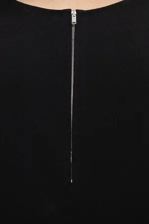 JIL SANDER Half-zipped Round-neck Long Tank Top