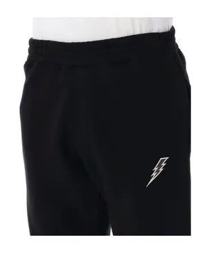 Neil Barrett Embroidered-logo Jogging Trousers